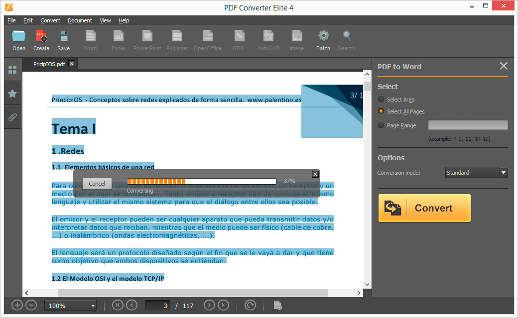 Palentino Blog - PDF Converter Elite 4, excelente solución integral para la conversión de PDF