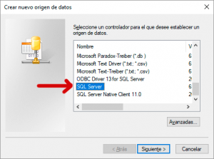 Palentino Blog - Conexión con SQL Server 2017 desde Microsoft Access