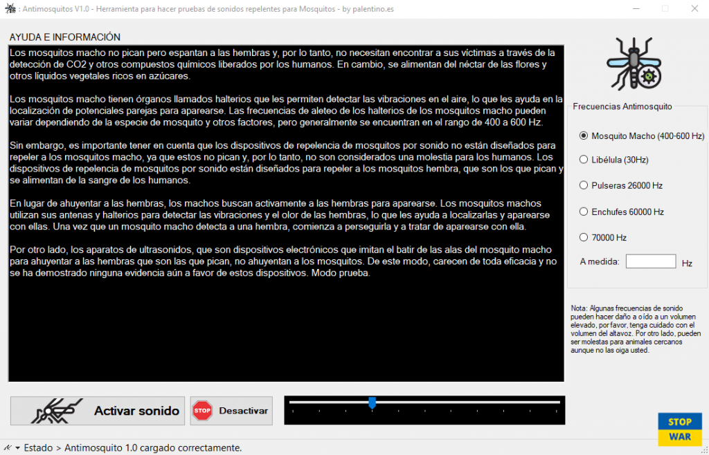 Palentino Blog - Software para realizar pruebas sobre sonidos ...