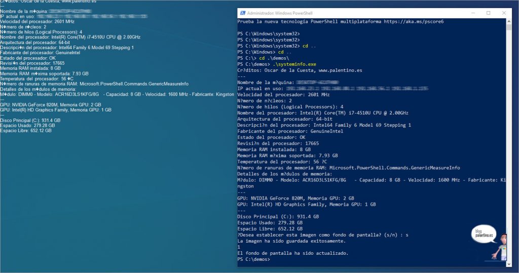 Palentino Blog - Cómo convertir un script de powershell (.ps1) en un archivo ejecutable (.exe) y ...